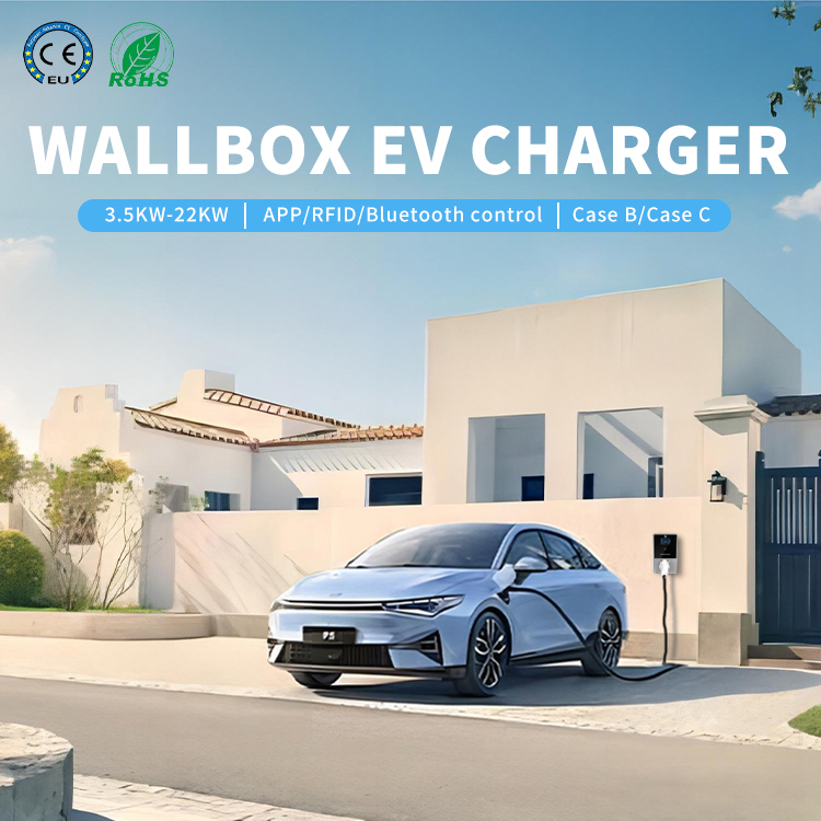 China Discount wholesale China 32A 3 Phase Evse Electric Vehicle Wallbox EV Home Charger with ...